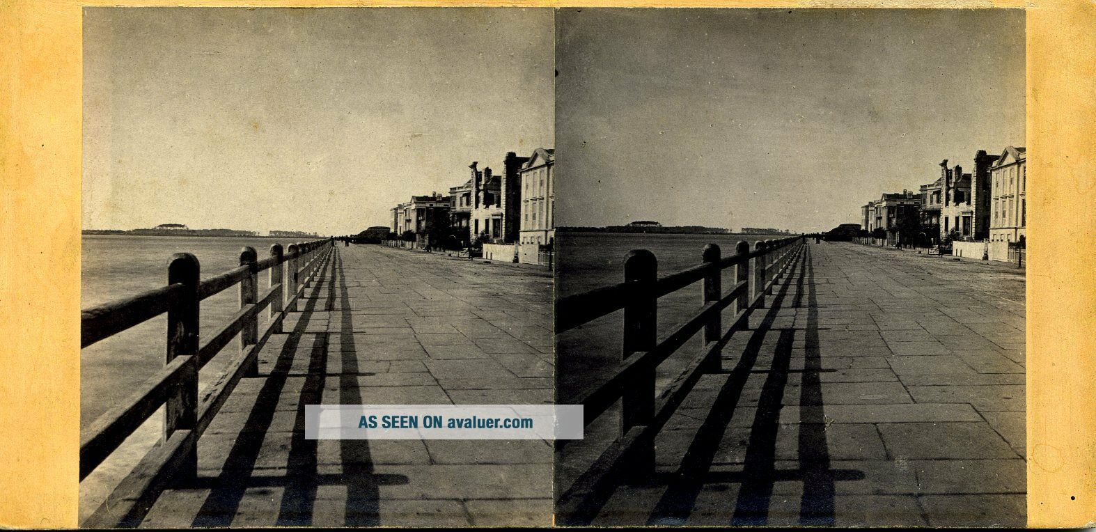 Stereoview - Battery At Charleston - April, 1865 - Civil War | #2781379