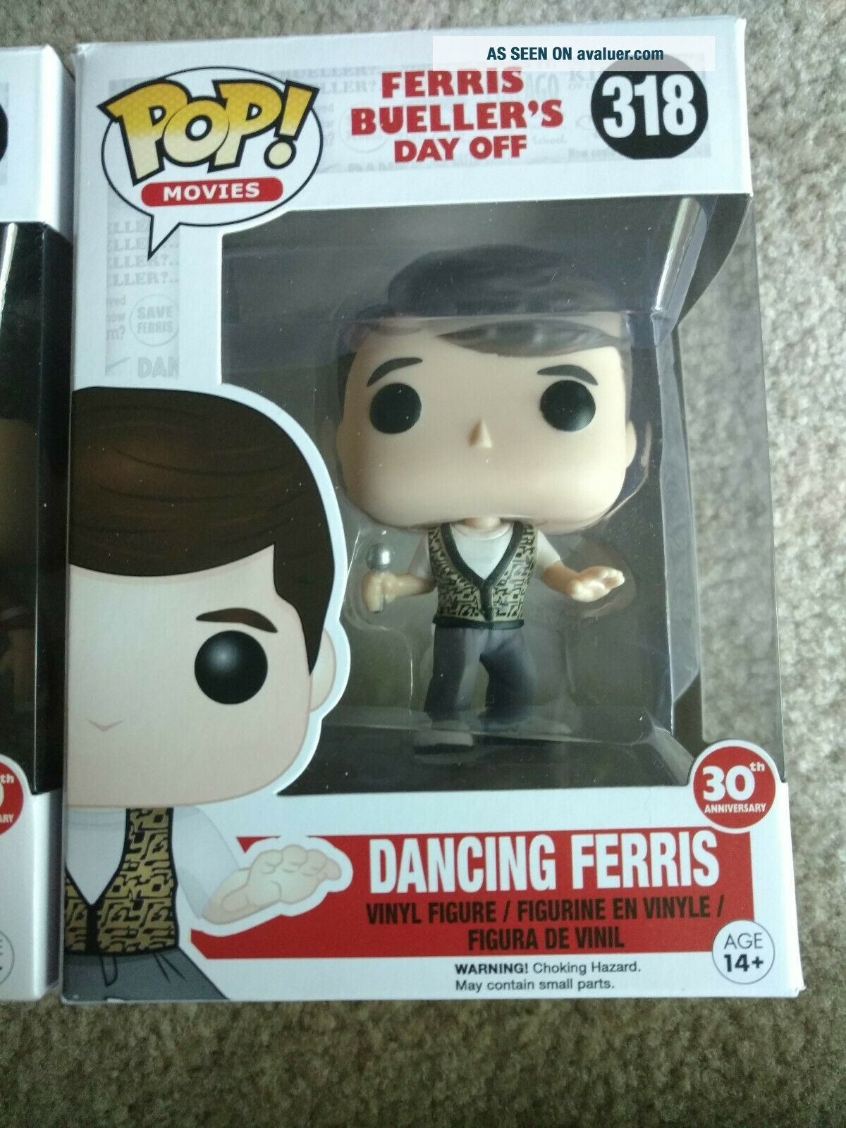 Funko Pop Ferris Buellers Day Off Complete Set Cameron Frye Dancing ...