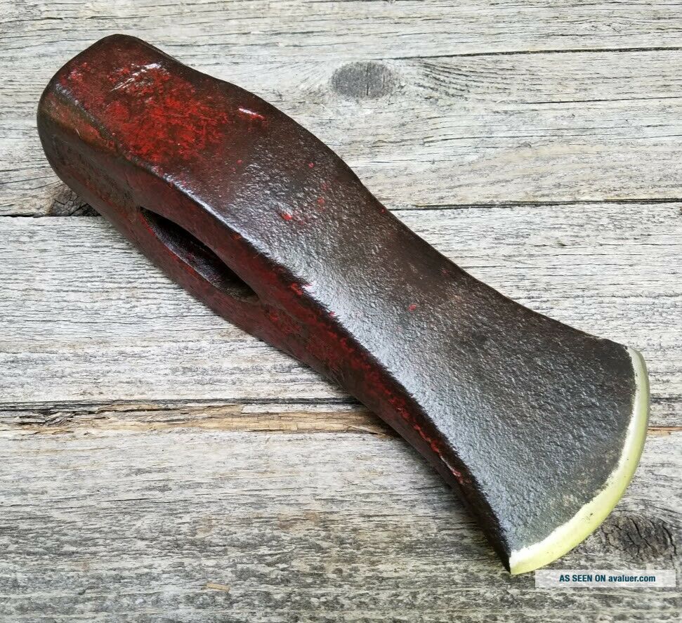 Vintage 8 LB Splitting Maul Head Quality Steel Timber Firewood Cabin Ax ...