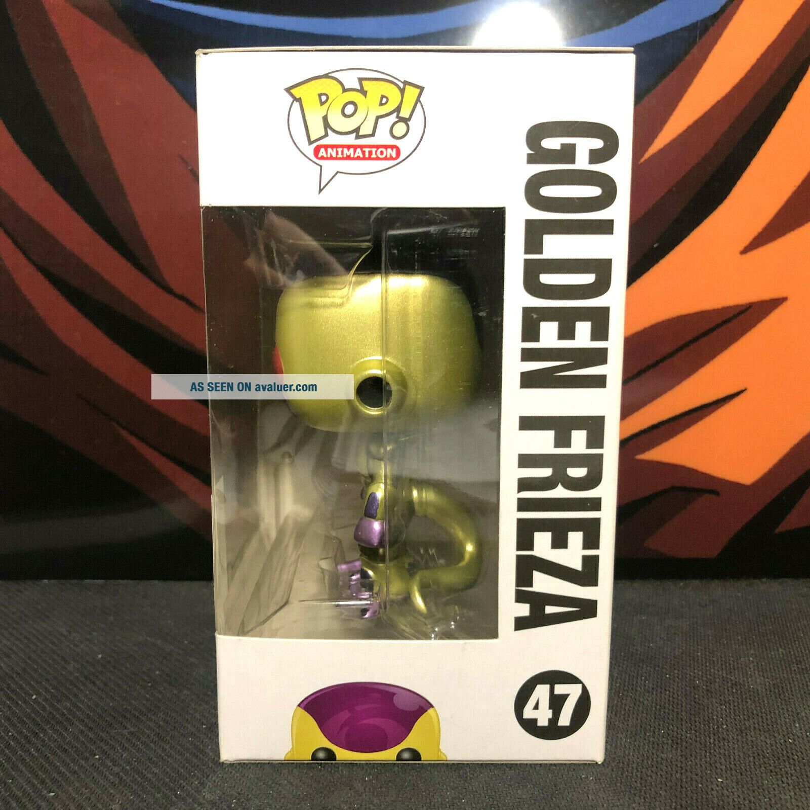 FUNKO POP DRAGONBALL Z GOLDEN FRIEZA (RED EYES) 47 SDCC CONVENTION ...
