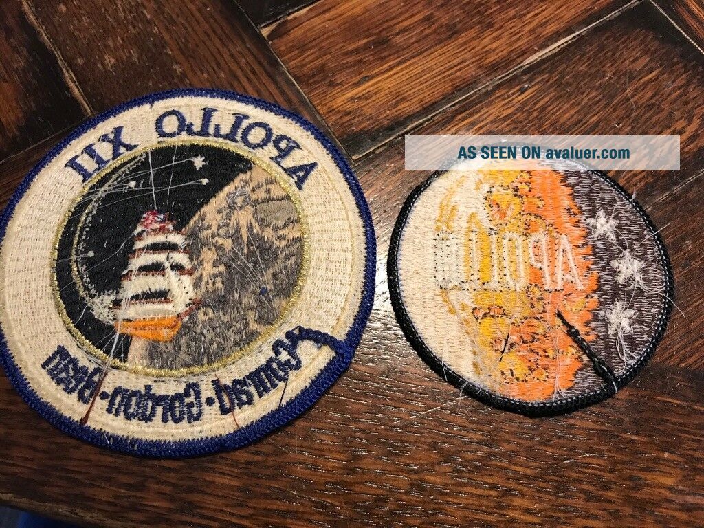 Vintage NASA Space Travel APOLLO Mission PATCHES Astronauts Conrad ...