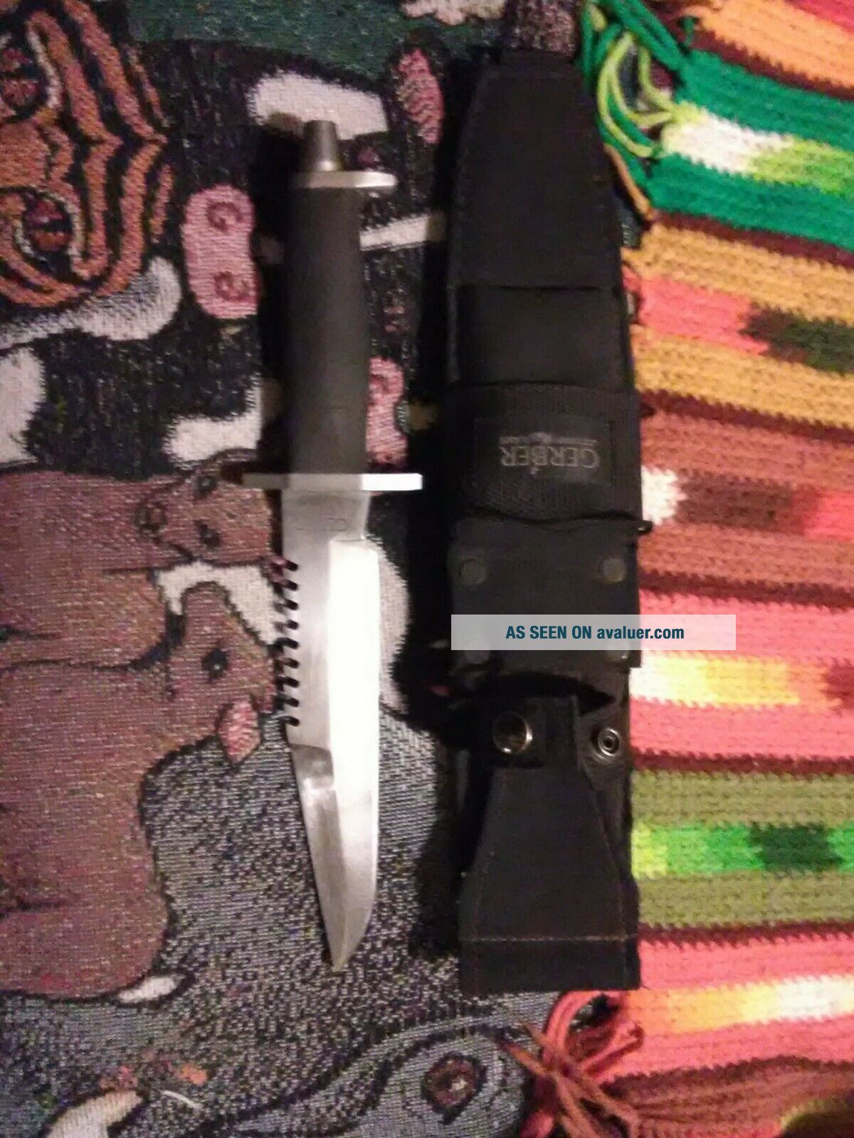 Gerber BMF USA EARLY Saw Back Combat Survival Fighting Knife | #2833417