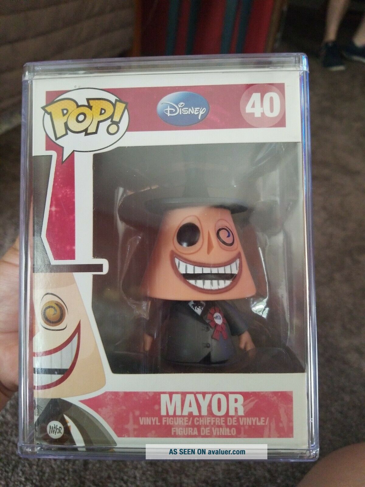 Funko Pop Disney Retire And Vaulted Mayor From The Nightmare Before ...