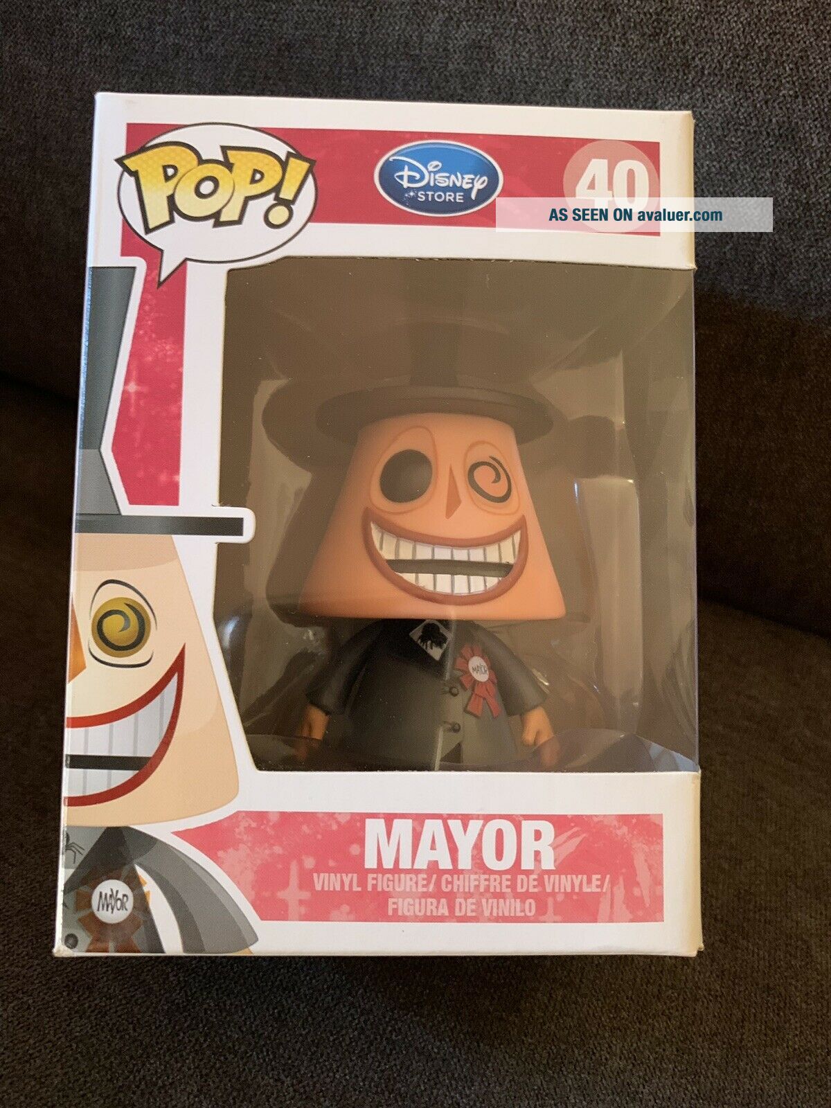 Funko Pop Disney Retire And Vaulted Mayor From The Nightmare Before ...