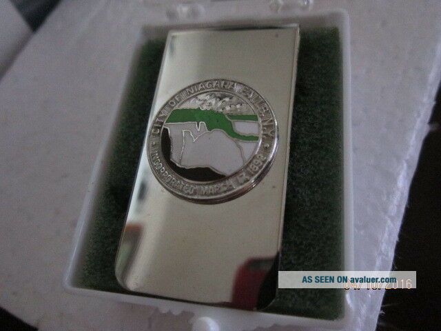 Niagara Falls YORK NY Money Clip 1892 Memorial Collectors Item | #2846325
