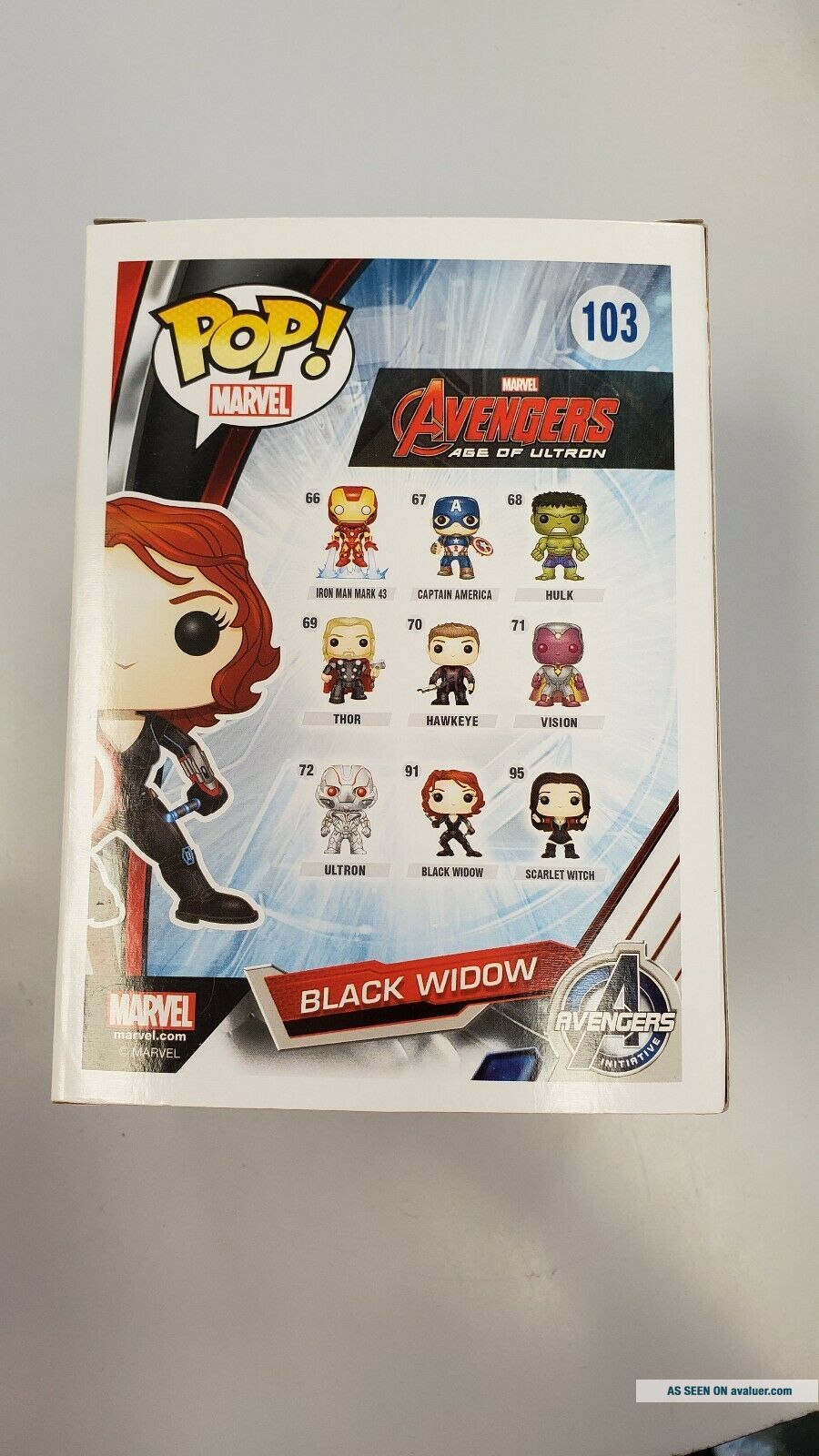 Black Widow 103 Funko Pop Game Stop Exclusive | #2857396