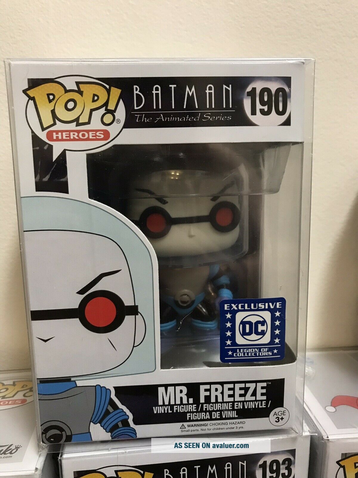 Funko Pop Batman Animated Series Set Freeze Harley Ivy Robot Chase ...