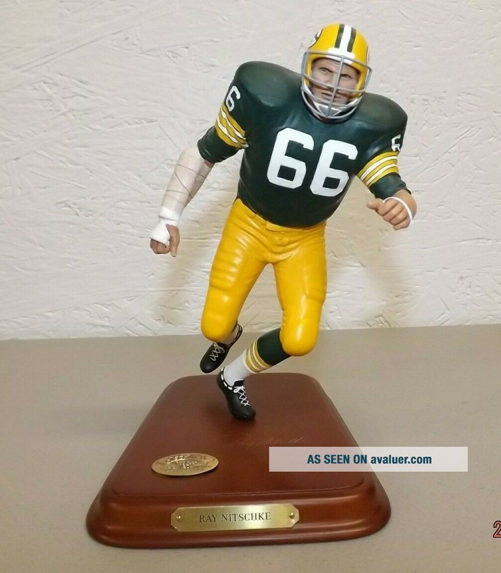 Danbury Statue, Ray Nitschke, Green Bay Packers Figurine | #2892412
