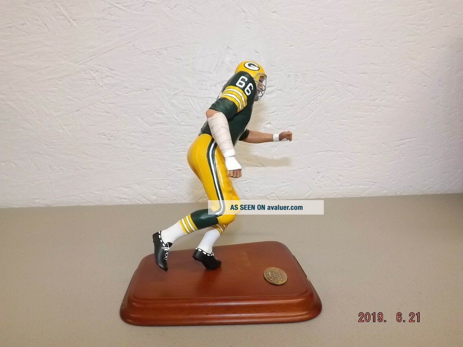 Danbury Statue, Ray Nitschke, Green Bay Packers Figurine | #2892412
