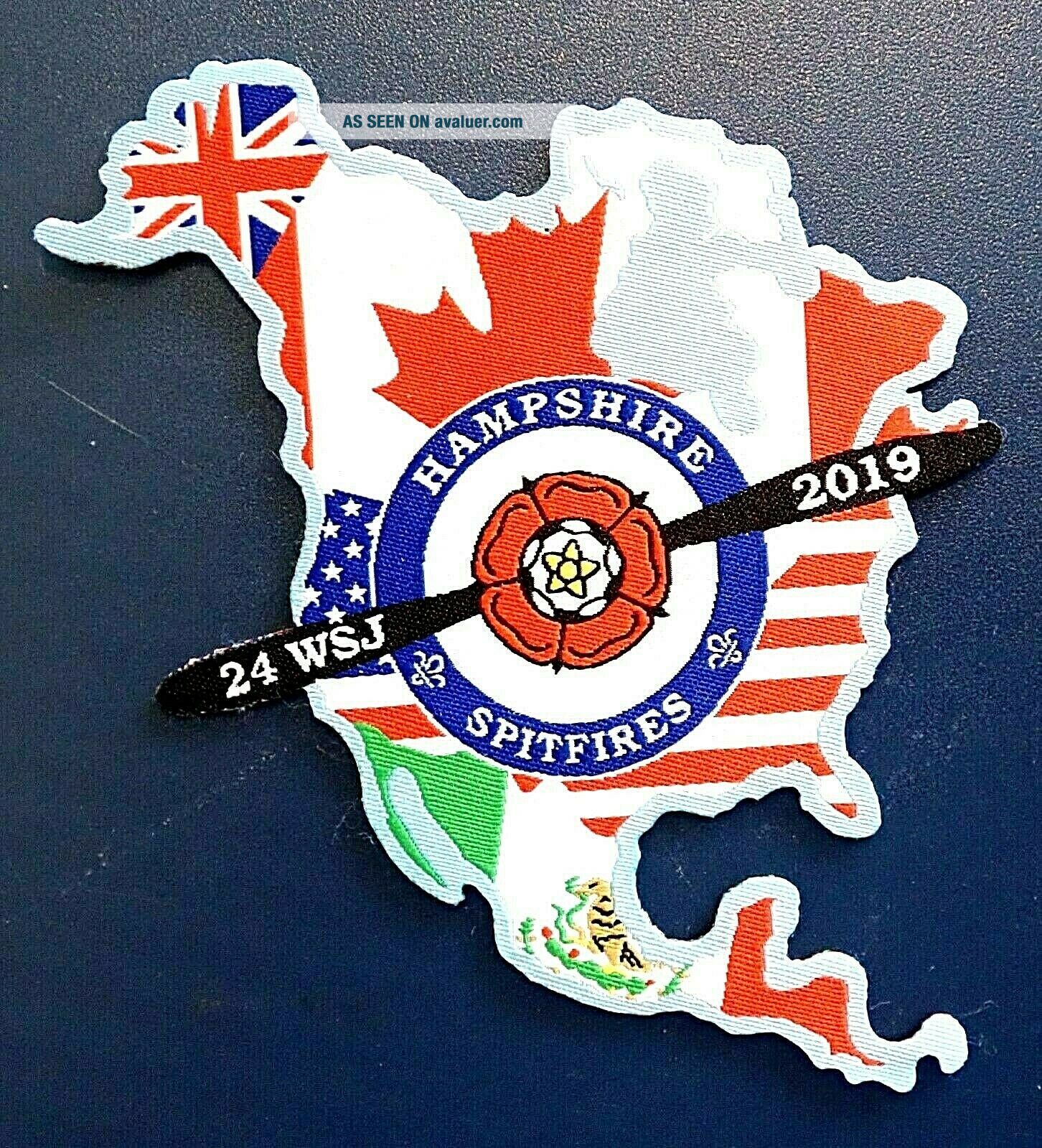 24th 2019 WORLD SCOUT JAMBOREE UNITED KINGDOM UK SPITFIRES UNIT 54 ...