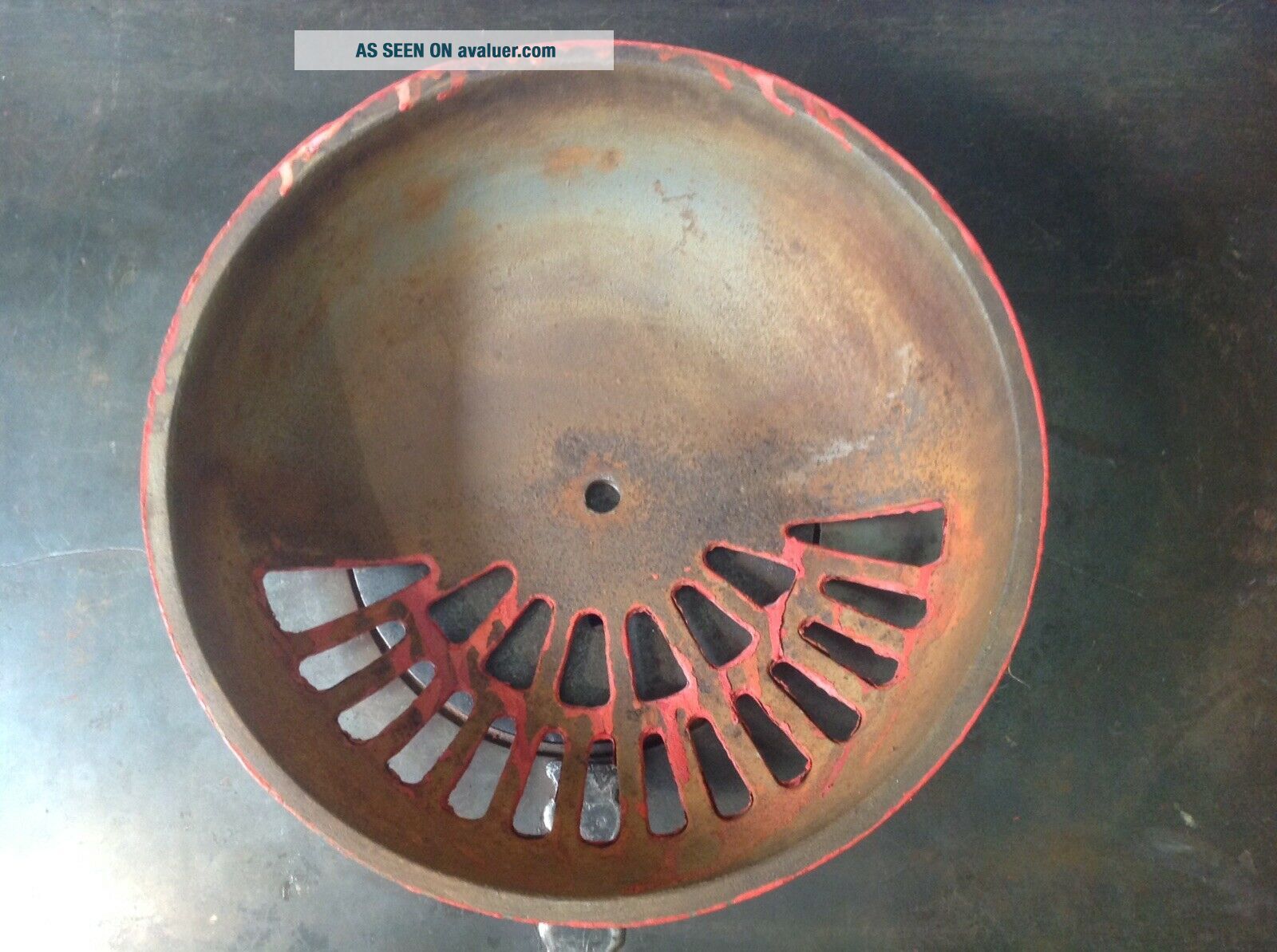 LQQK VINTAGE RAISLER CORP N. Y GRIMES SPRINKLER ALARM BELL COVER | #2893711