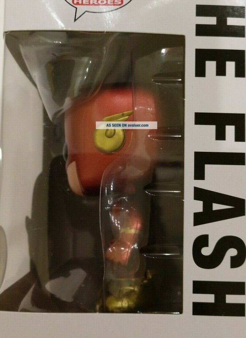 FUNKO POP THE FLASH 10 CHASE Chrome DC COMICS HEROES RARE FIGURE | #2920229