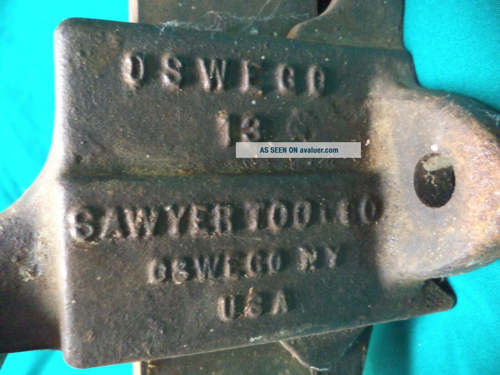 Sawyer Tool Co Bench Vise Oswego, NY 13 B RARE Machinists Tool | #2907654