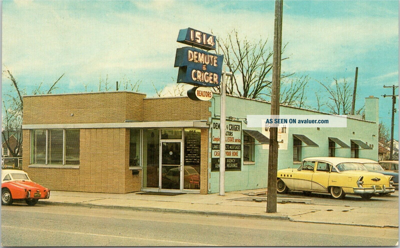 Demute And Criger Real Estate, Royal Oak, Michigan Postcard | #2873219