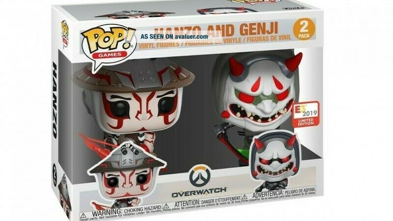 Funko Pop Games 2 - Pack Hanzo And Genji Overwatch E3 Exclusive | #2923257