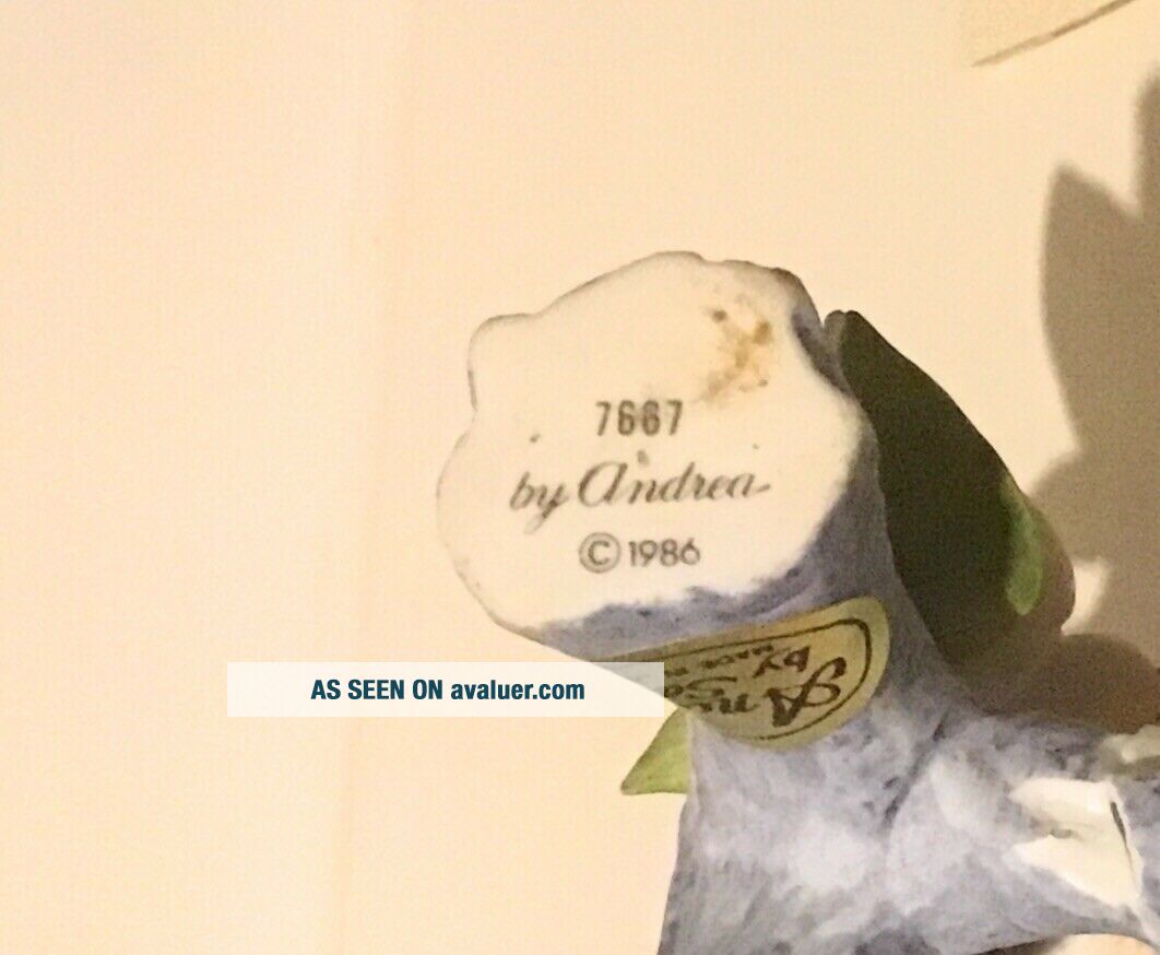 Andrea By Sadek Birds (Robins) Porcelain Figurines - Very Detailed All ...