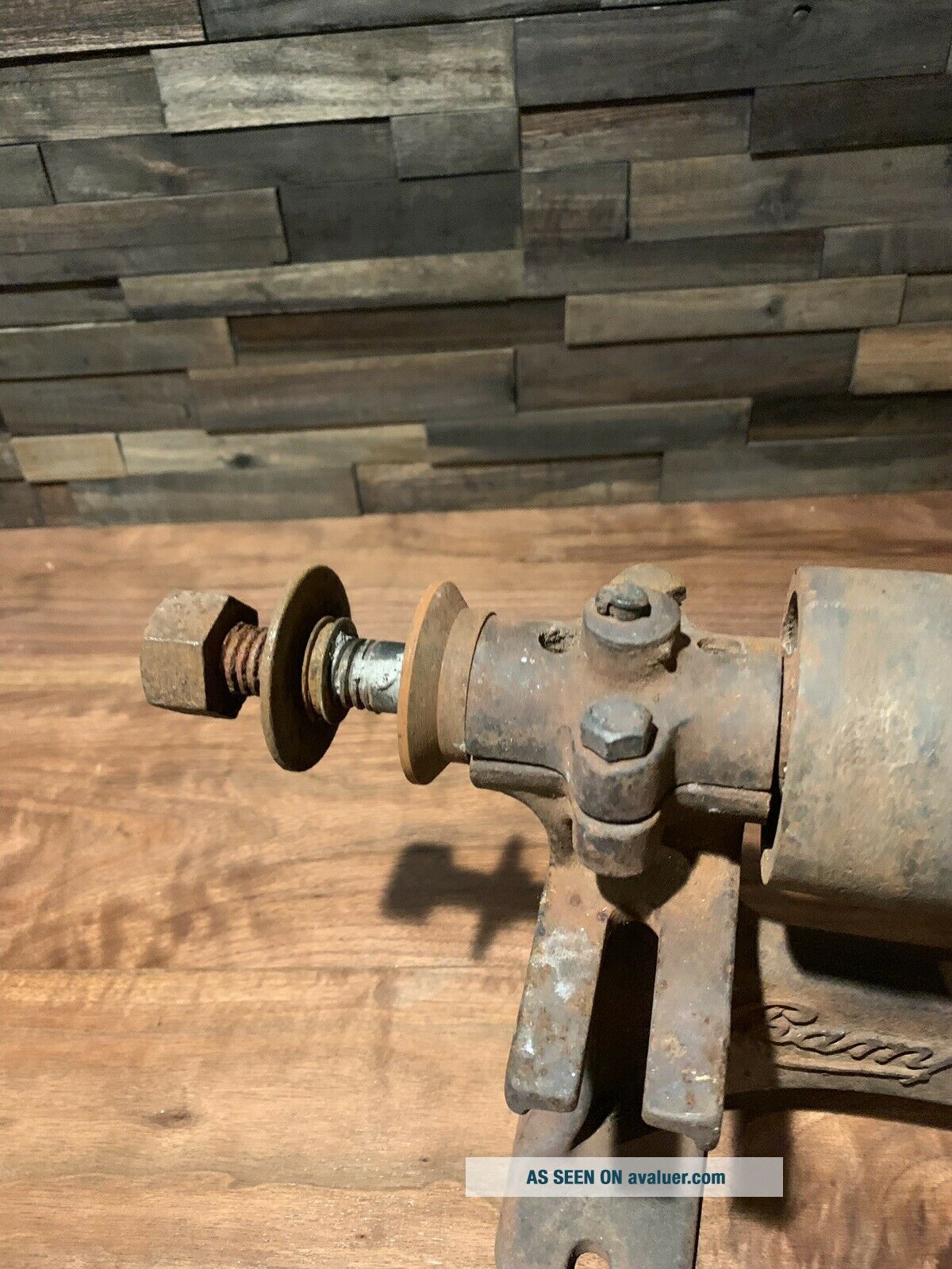 Antique Champion No 3 V Belt Driven Dual Arbor Bench Grinder Or ...