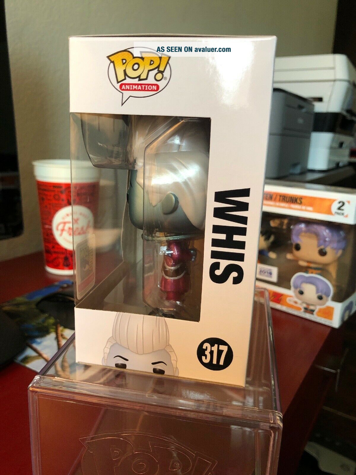 2018 SDCC Exclusive Funko Pop Dragon Ball Z 317 Metallic Whis W ...