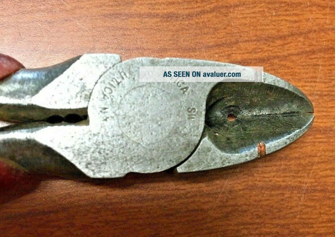 Vintage M. Klein & Sons Bell System Chicago USA Lineman Pliers Cutter ...