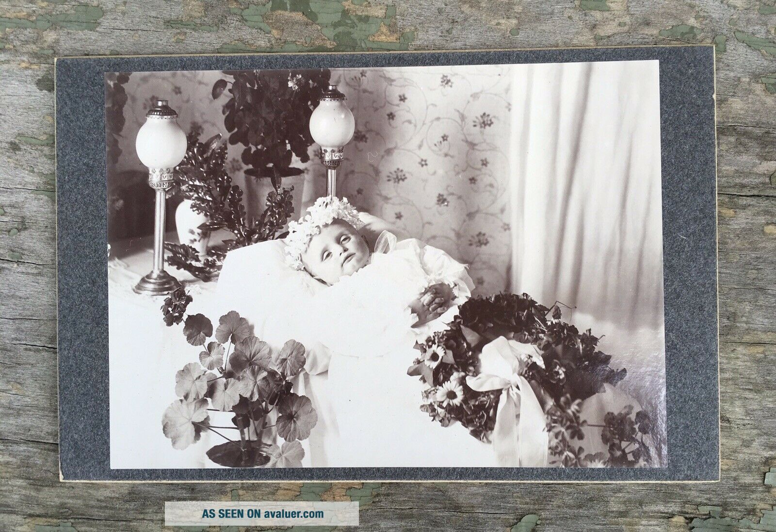 1890’s Deceased Dead Baby Post Mortem Cabinet Card Photograph Photo ...