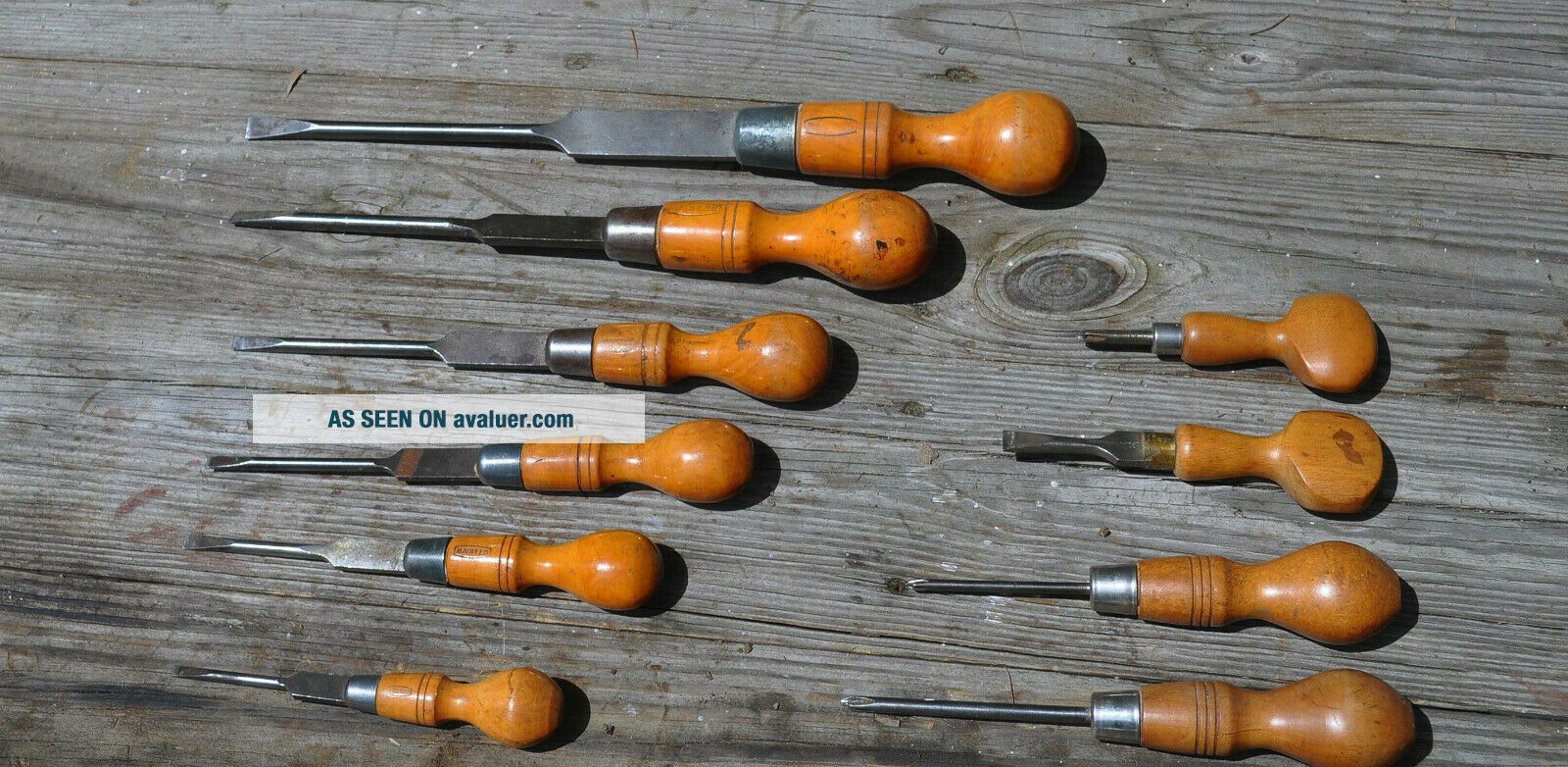 MARPLES & SONS Woodcraft Cabinet Screwdrivers And Saw | #2970850