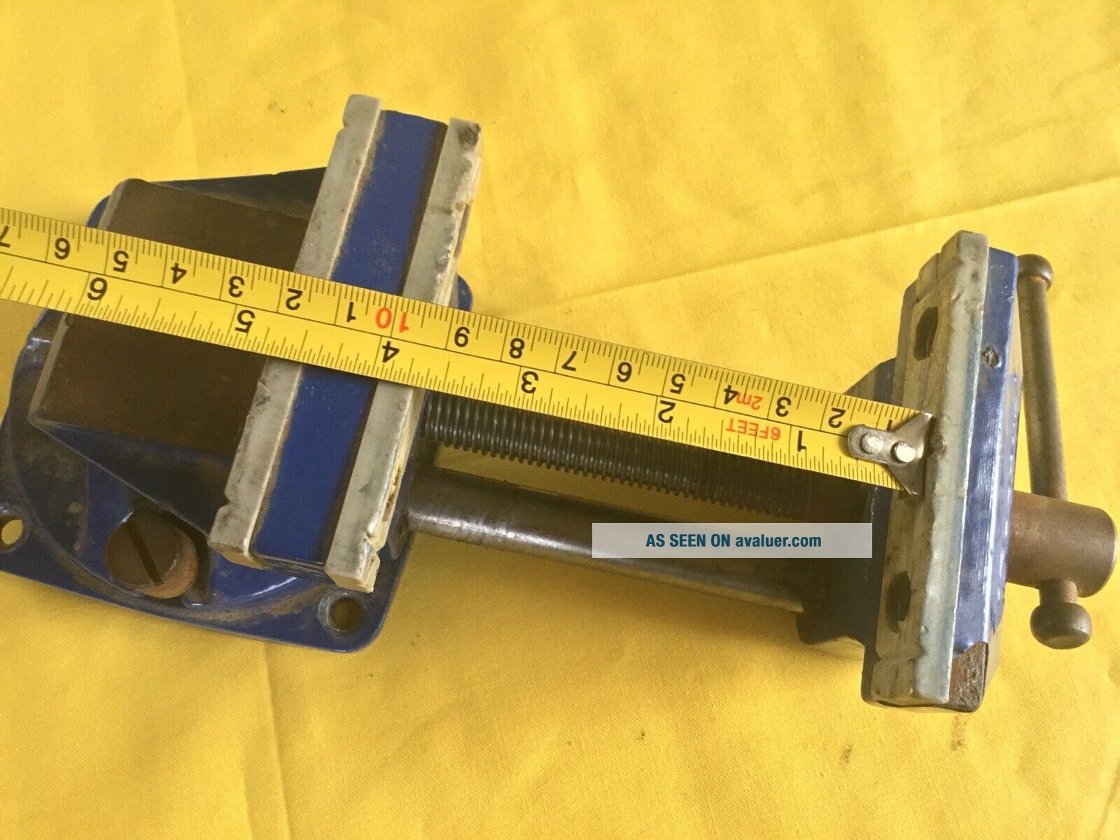 Record No. 2075 Reversible Bench Vise With Swivel Base & Non - Marking ...