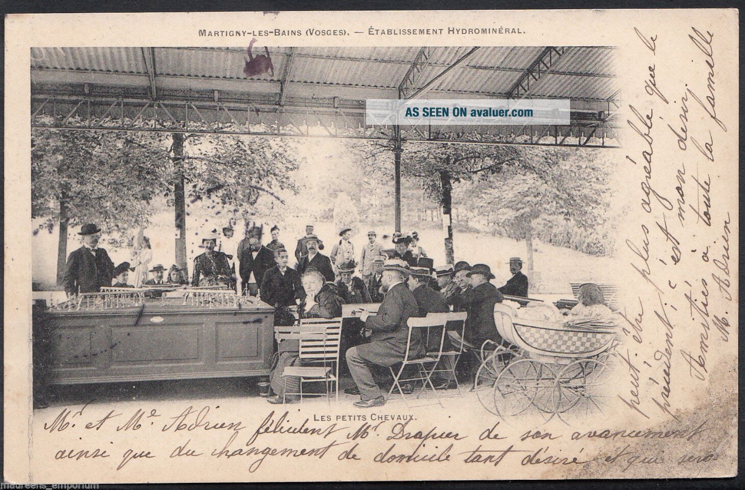 France Postcard - Martigny - Les - Bains (Vosges) - Etablissement ...