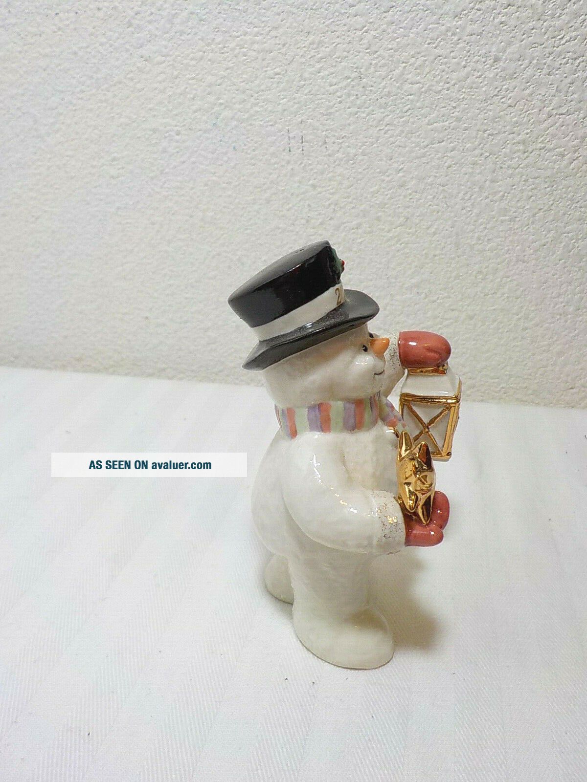 LENOX 2006 ANNUAL SNOWMAN CHRISTMAS ORNAMENT FIGURINE | #2969866