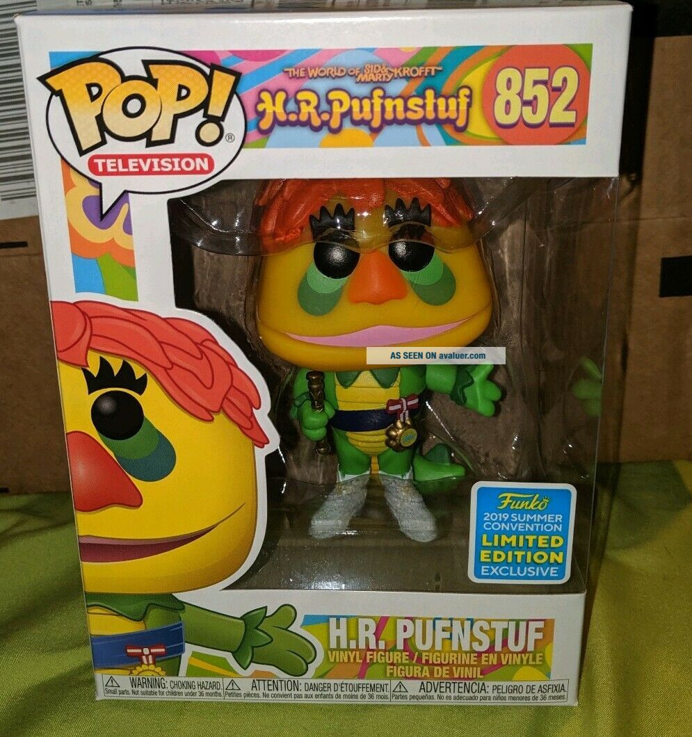 Funko Pop TV H. R. Pufnstuf 2019 SDCC Shared Exclusive Limited Edition ...