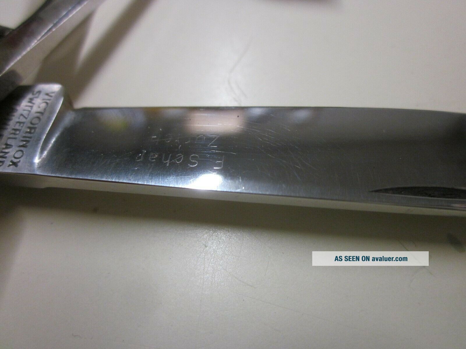 VICTORINOX VICTORIA Officier Old Cross Swiss Army Knife Sackmesser ...