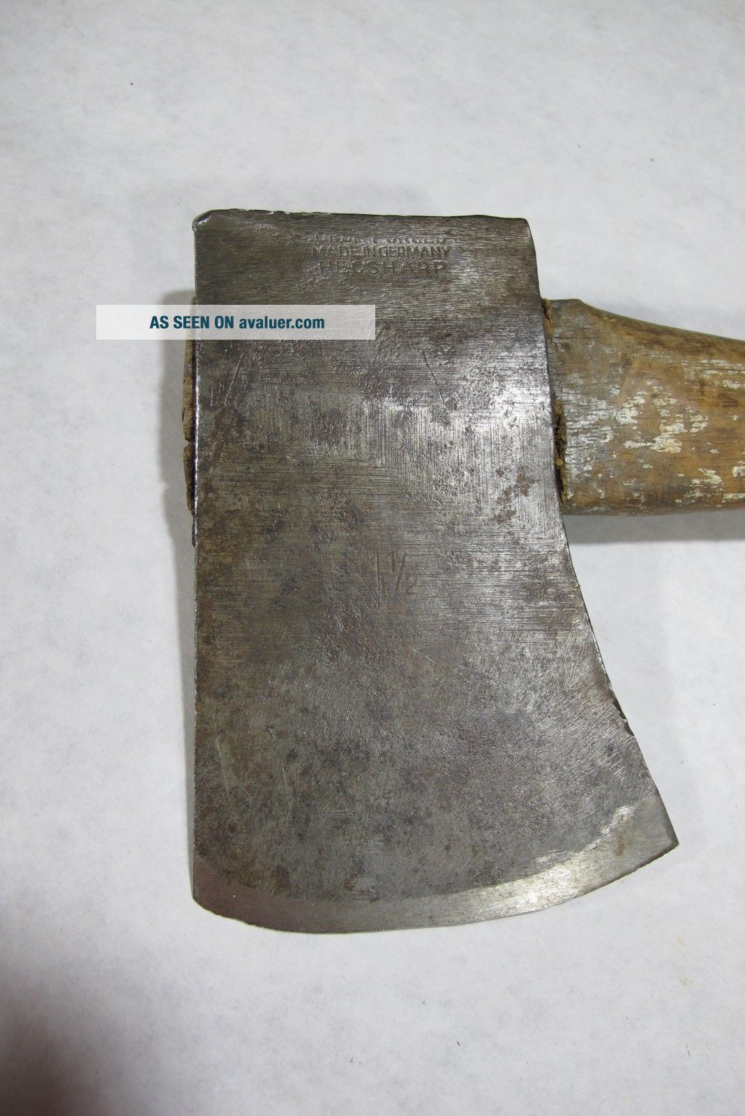 RARE Vintage HECSHARP Made In Germany Hatchet Ax BUSHCRAFT CAMP TOOL ...