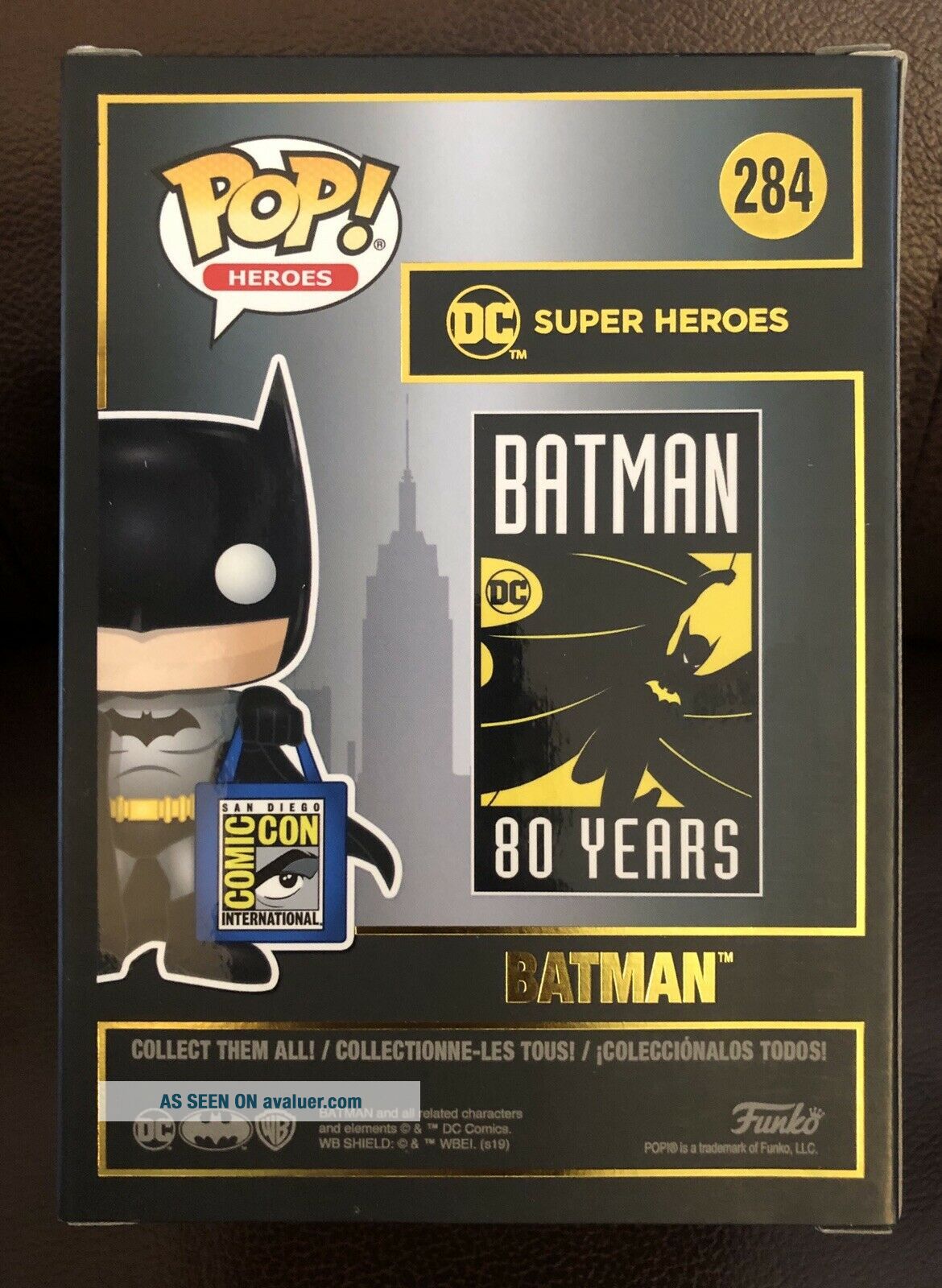 Batman Funko Pop SDCC Shared Exclusive With Bag 2019 In Hand | #3046402