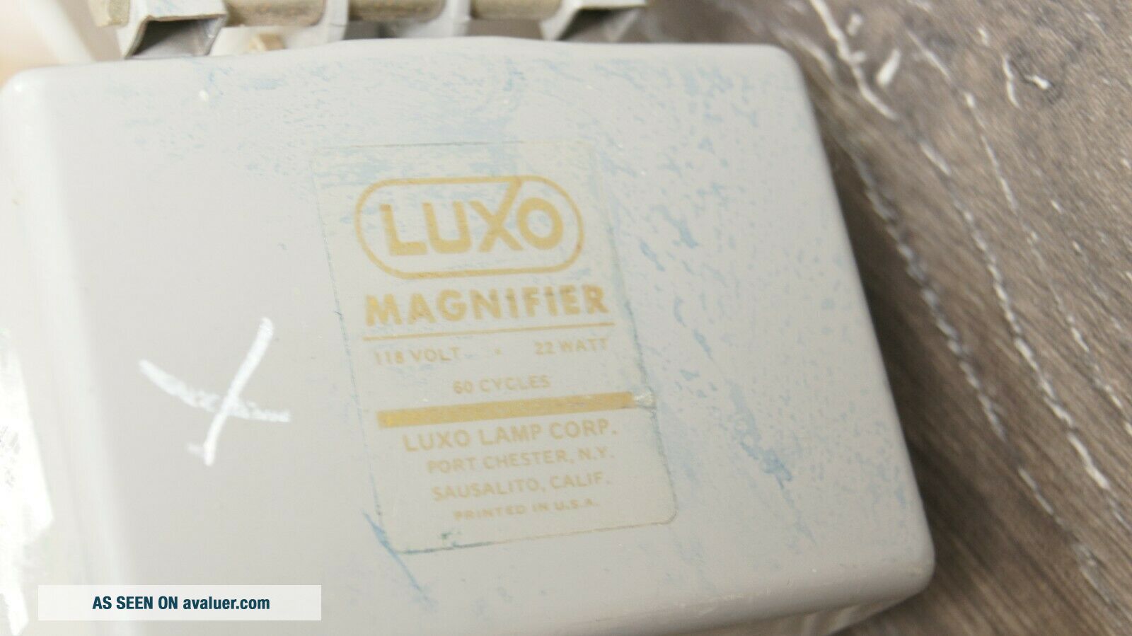 Vintage Luxo Magnifier Industrial Articulating Task Lamp Architect ...