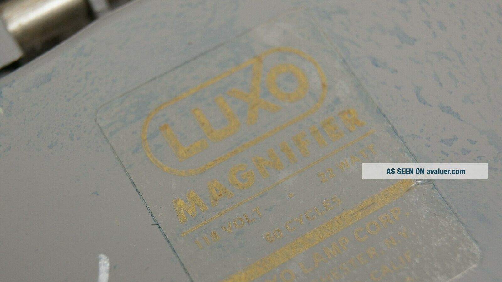Vintage Luxo Magnifier Industrial Articulating Task Lamp Architect ...