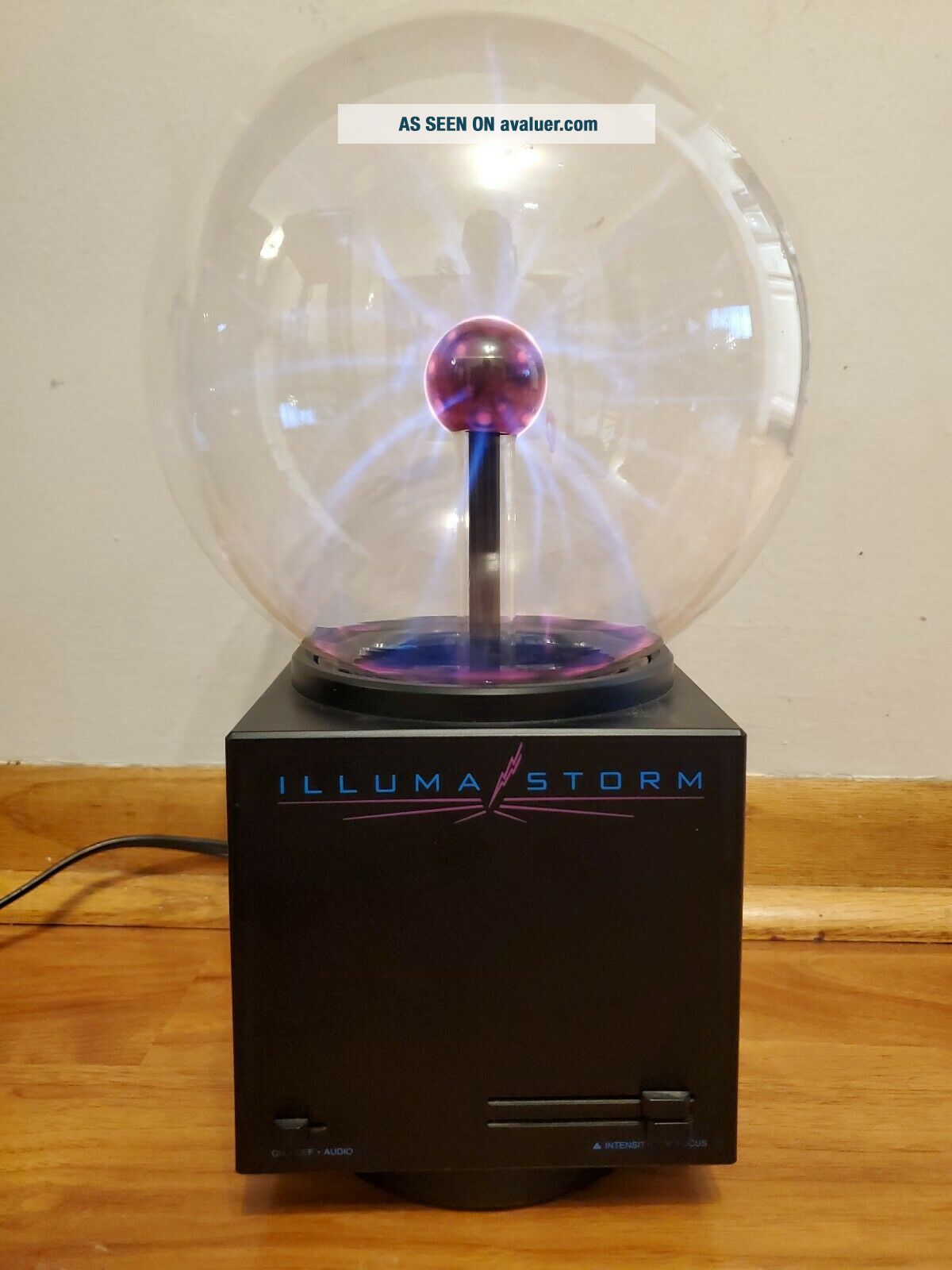 14 " Vintage Realistic Illuma Storm Chamber Of Lightning Plasma Sphere ...