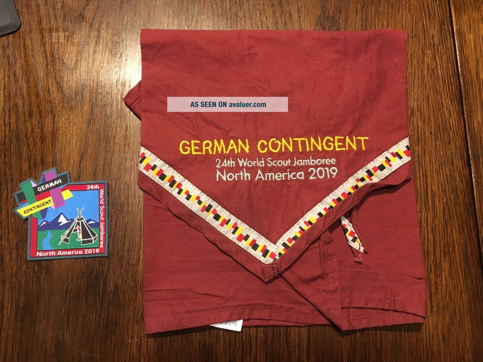 2019 World Scout Jamboree 24th WSJ German Contingent Neckerchief And ...