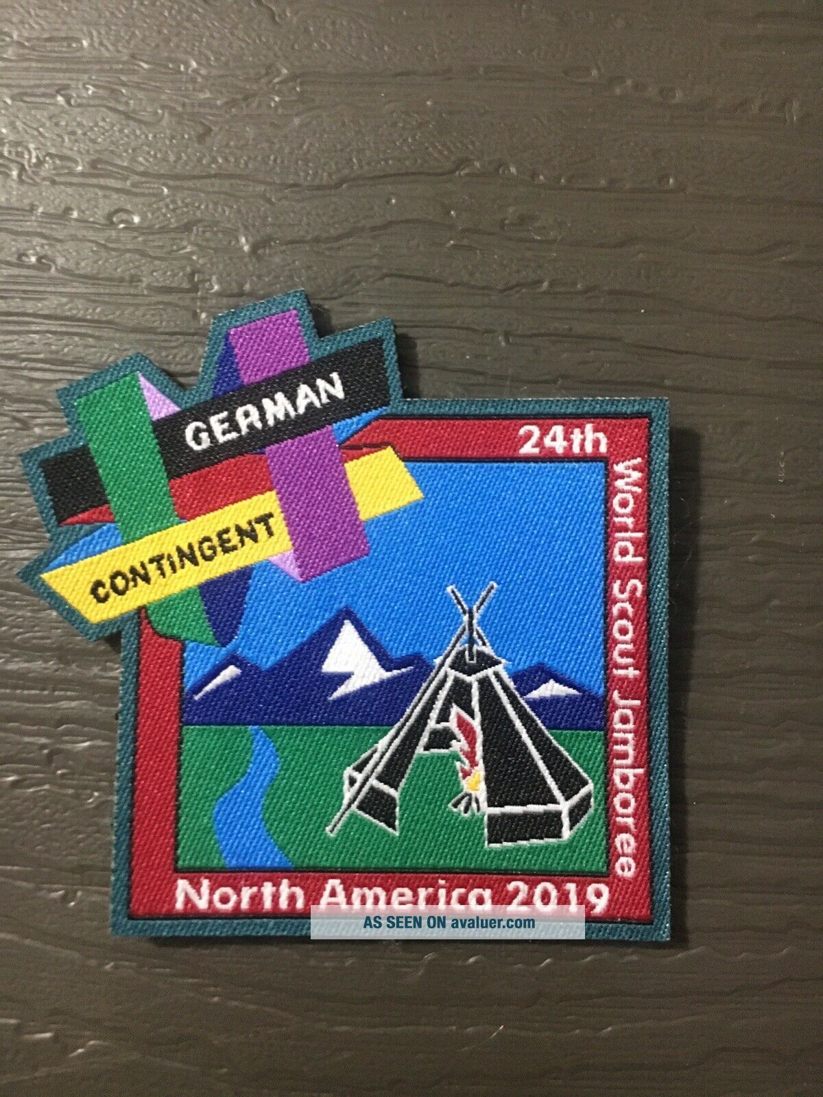 2019 World Scout Jamboree 24th WSJ German Contingent Neckerchief And ...