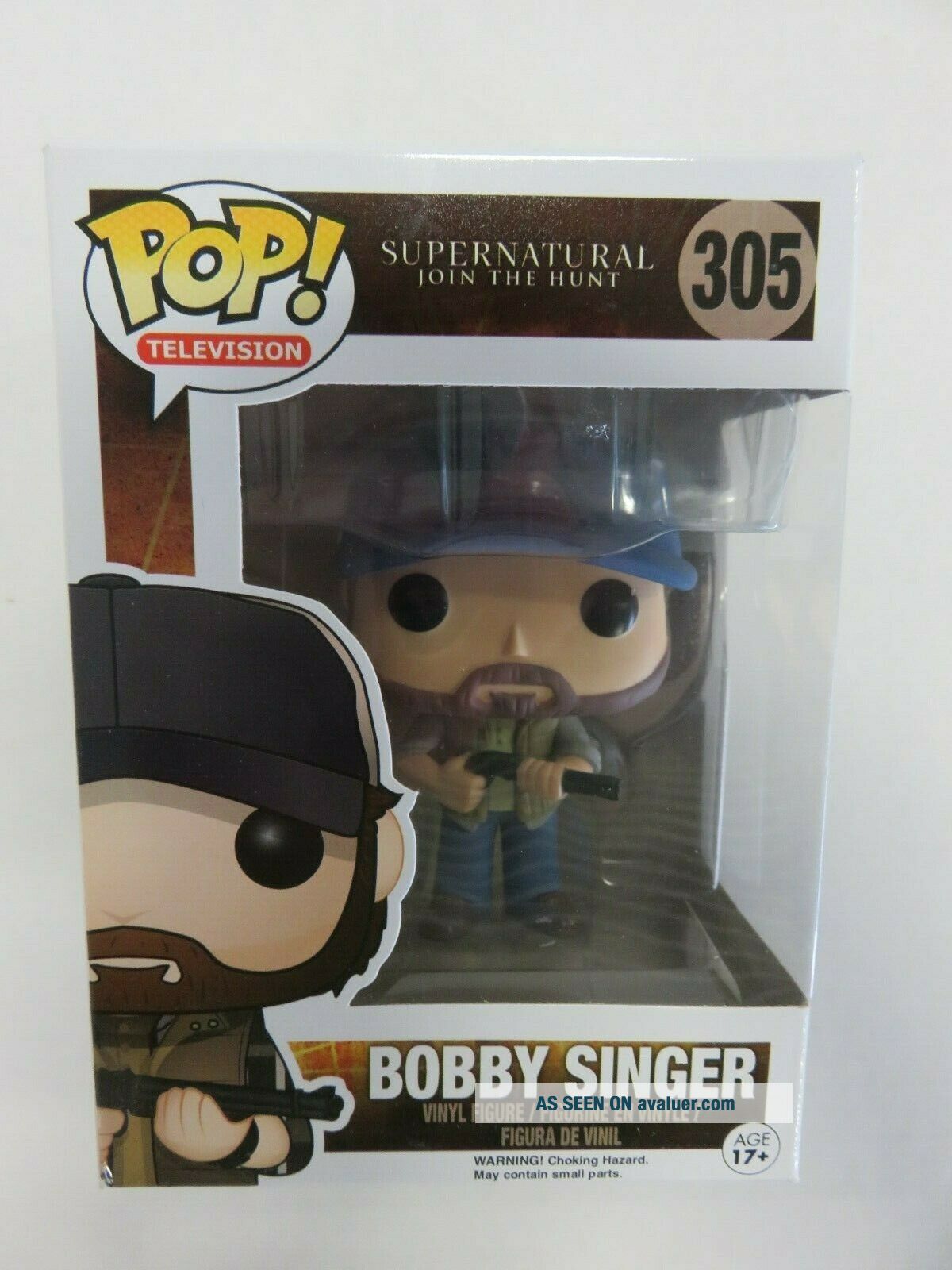 Bobby Singer 305 Supernatural Funko Pop Vinyl Figure | #3073989