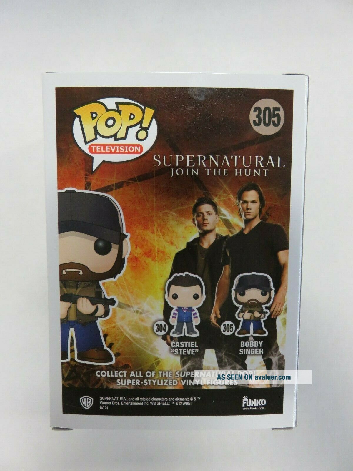 Bobby Singer 305 Supernatural Funko Pop Vinyl Figure | #3073989