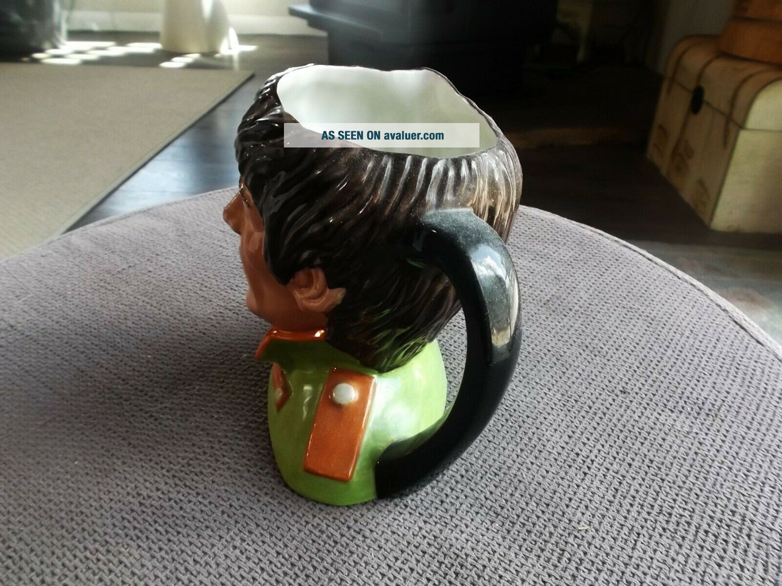 THE BEATLES GEORGE HARRISON ROYAL DOULTON CHARACTER TOBY MUG | #3097904