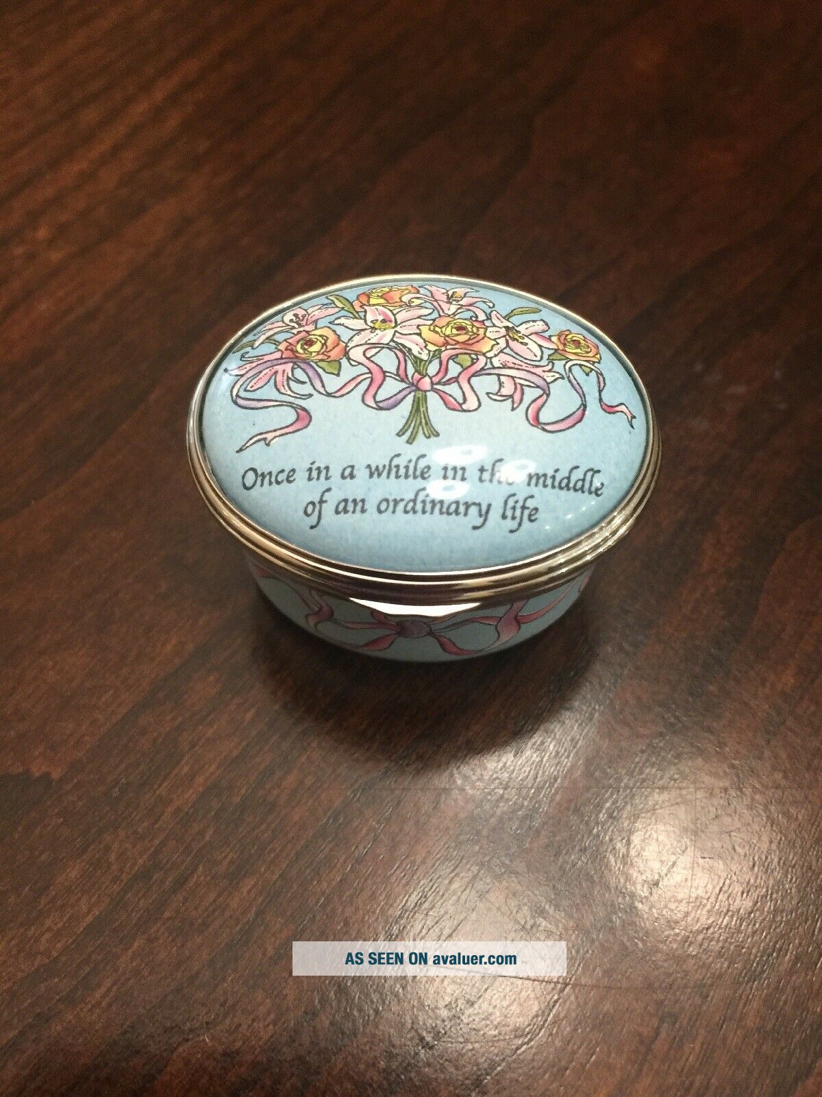 Halcyon Days Enamels Trinket Box - Love Gives Us A Fairytale - England ...