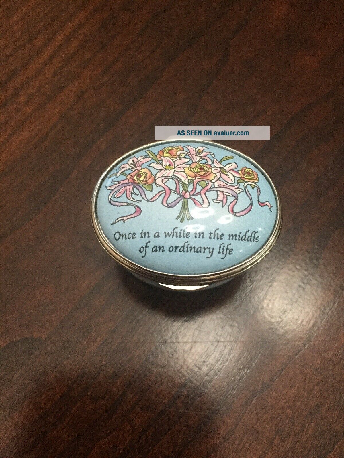 Halcyon Days Enamels Trinket Box - Love Gives Us A Fairytale - England ...