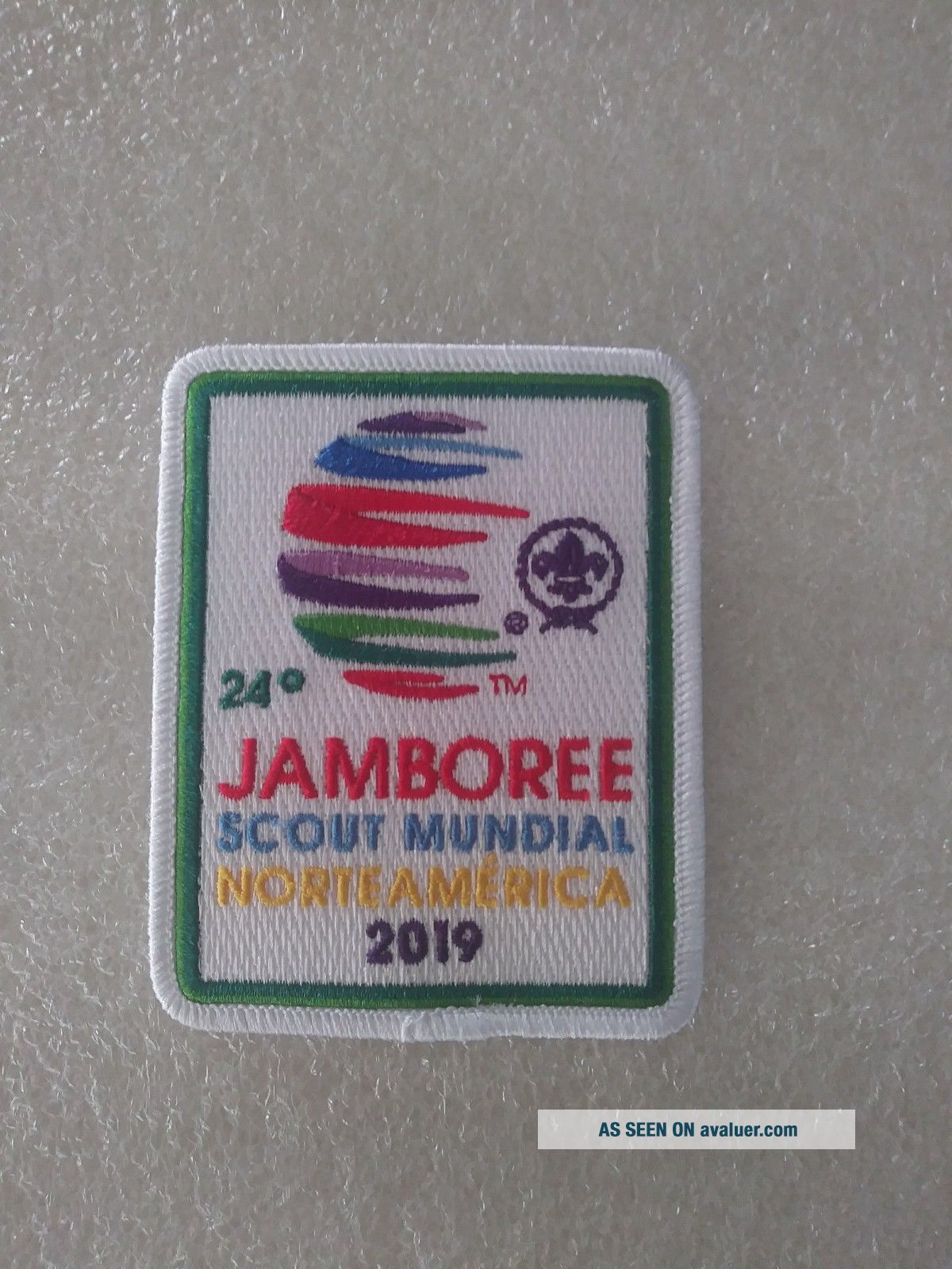 2019 WORLD JAMBOREE CANADA POCKET PATCH SCOUT MUNDIAL NORTE AMERICA ...