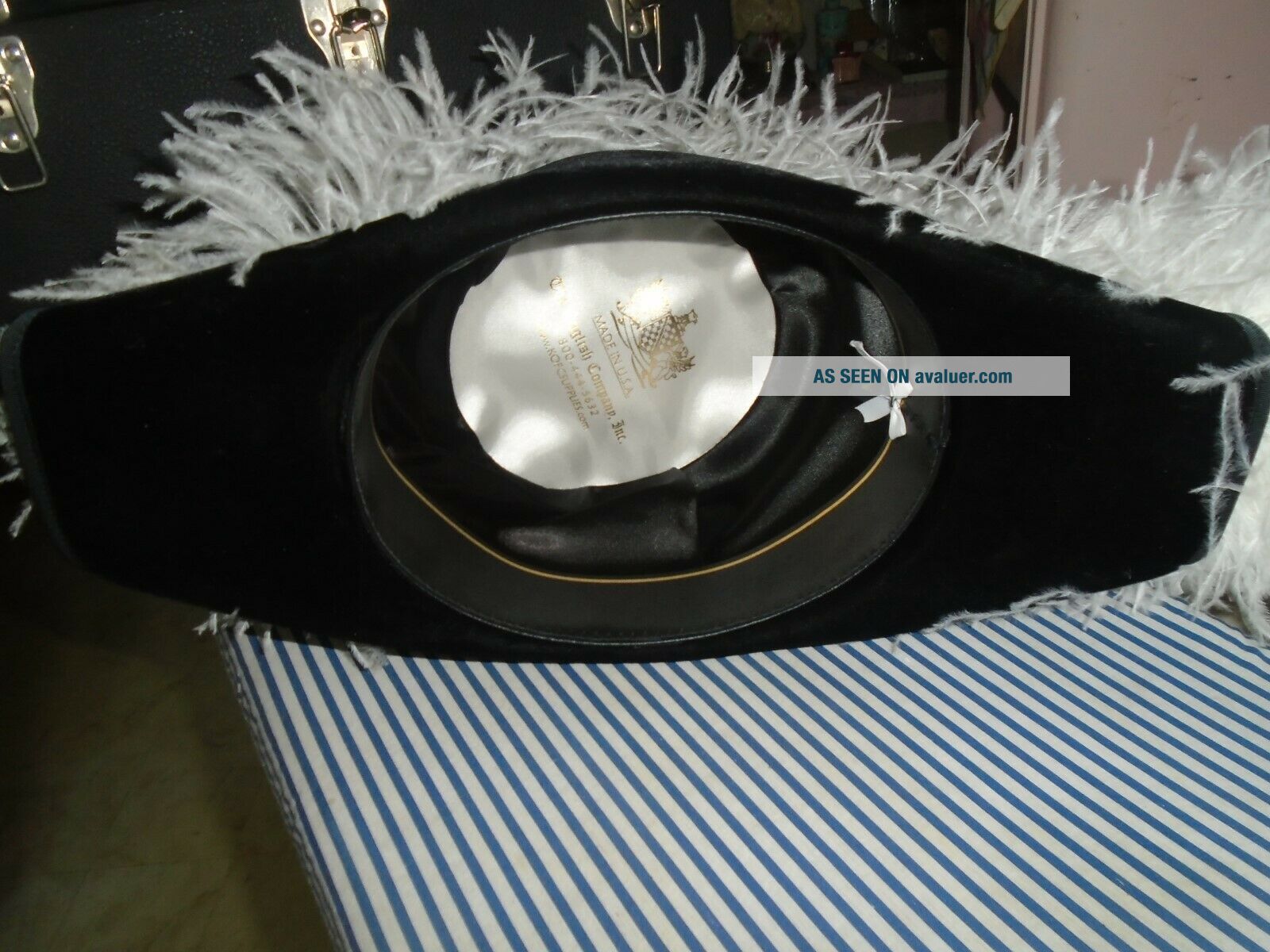 Knights Of Columbus Feather Chapeau Hat With Case The English Co | #3067407