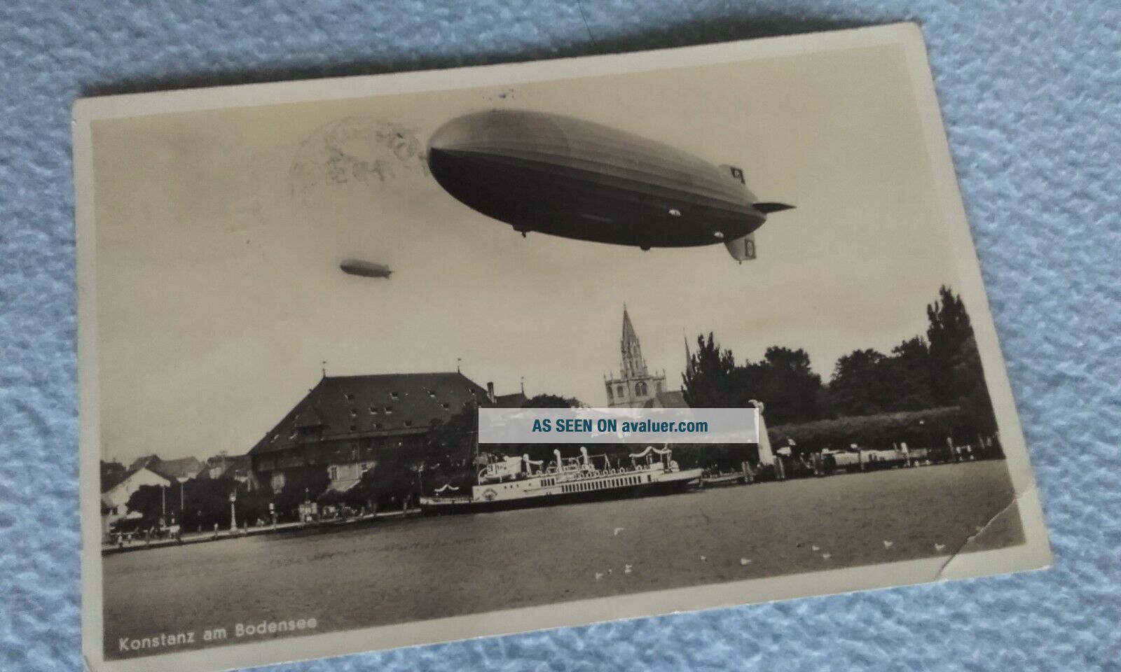 ZEPPELIN LZ 129 HINDENBURG LAKE CONSTANCE KONSTANZ AM BODENSEE GERMANY ...