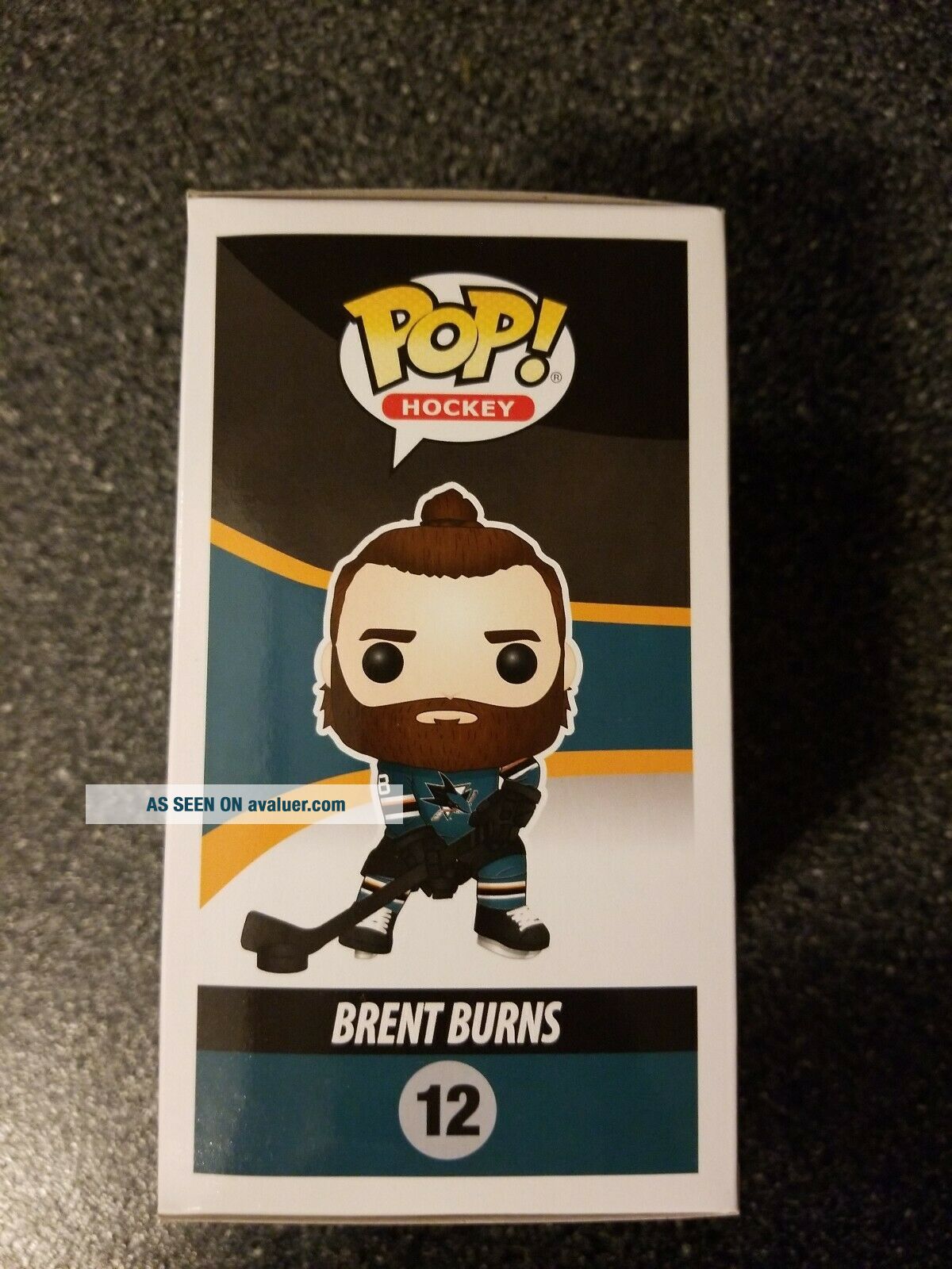 FUNKO POP HOCKEY Brent Burns San Jose Sharks VAULTED | #3127644
