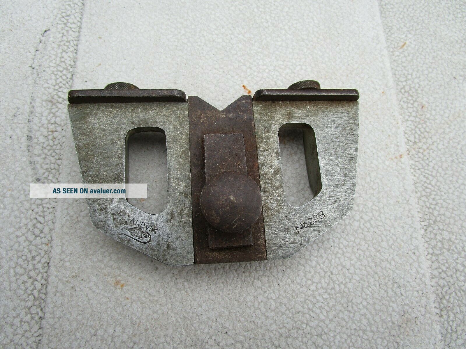 VINTAGE LOGGING/LOGGER CROSSCUT SANDVIK NO 228 SAW SHARPENING SET RAKER ...