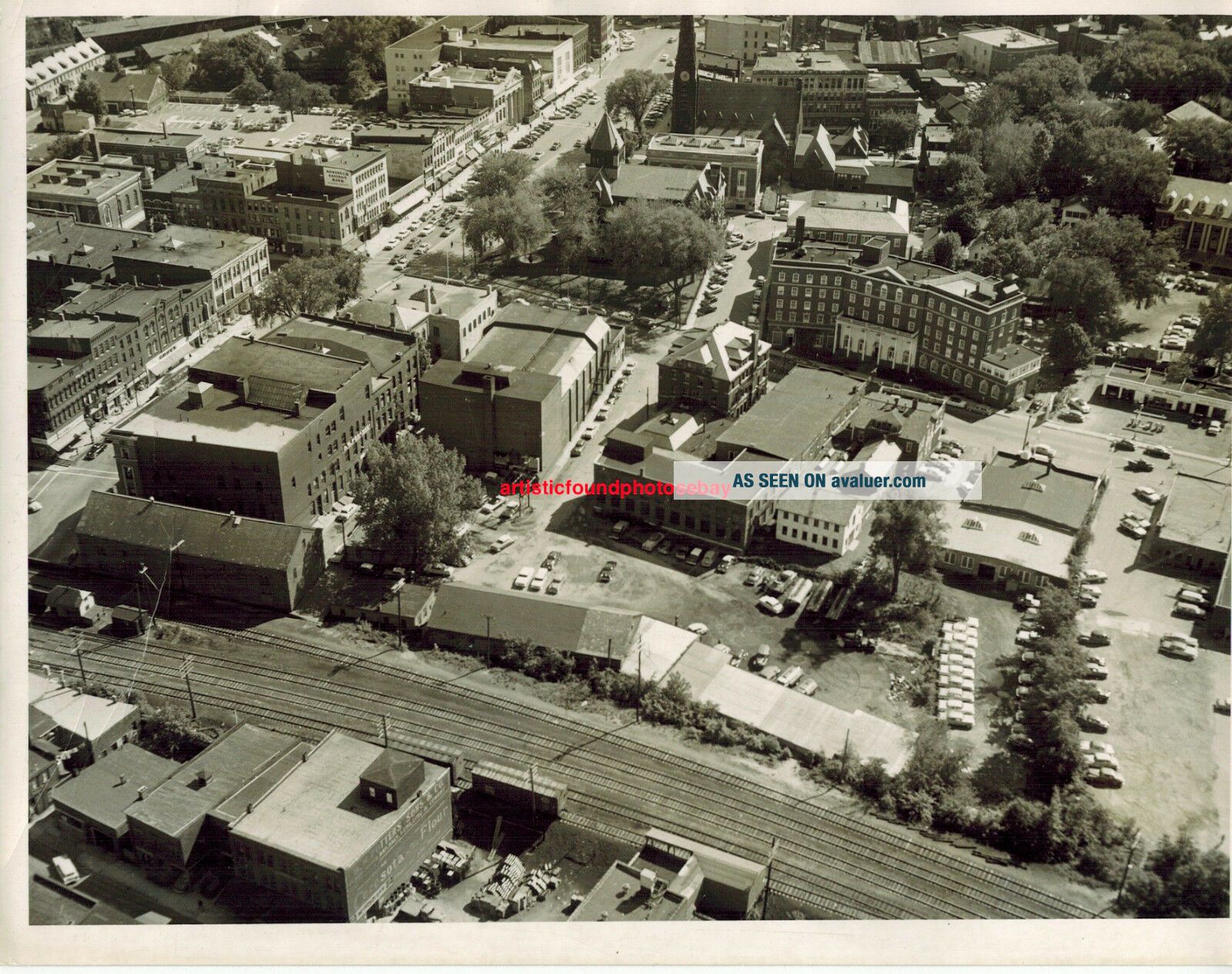 1950 NORTHAMPTON MASSACHUSETTS MA PHOTOGRAPH MAIN STREET DOWNTOWN 1 ...