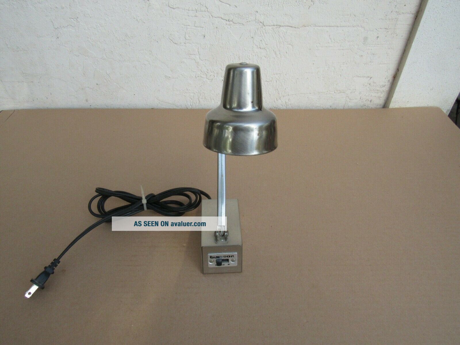 VINTAGE TENSOR MODEL 1500 MINI SWIVEL HIGH INTENSITY LAMP | #3144125