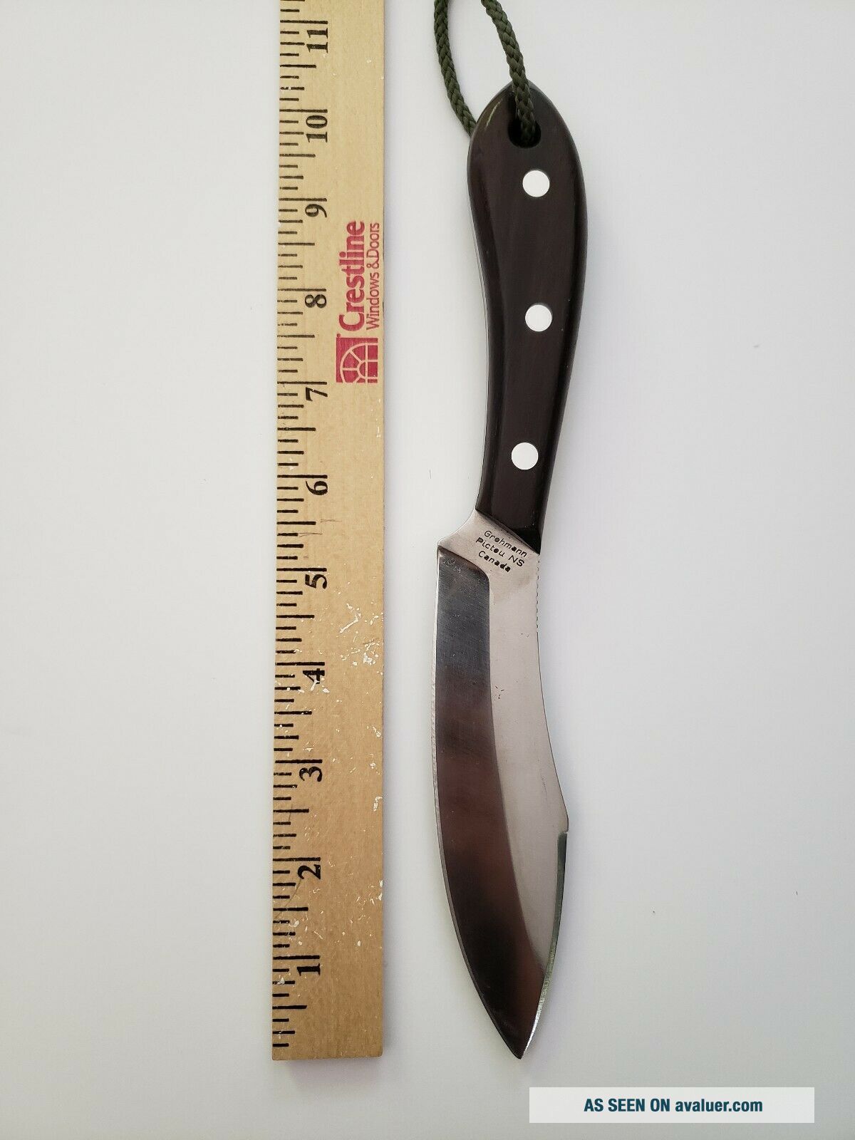 D. H. Russell Knife Canadian Belt Knife BEAUTY W/Original Box ...